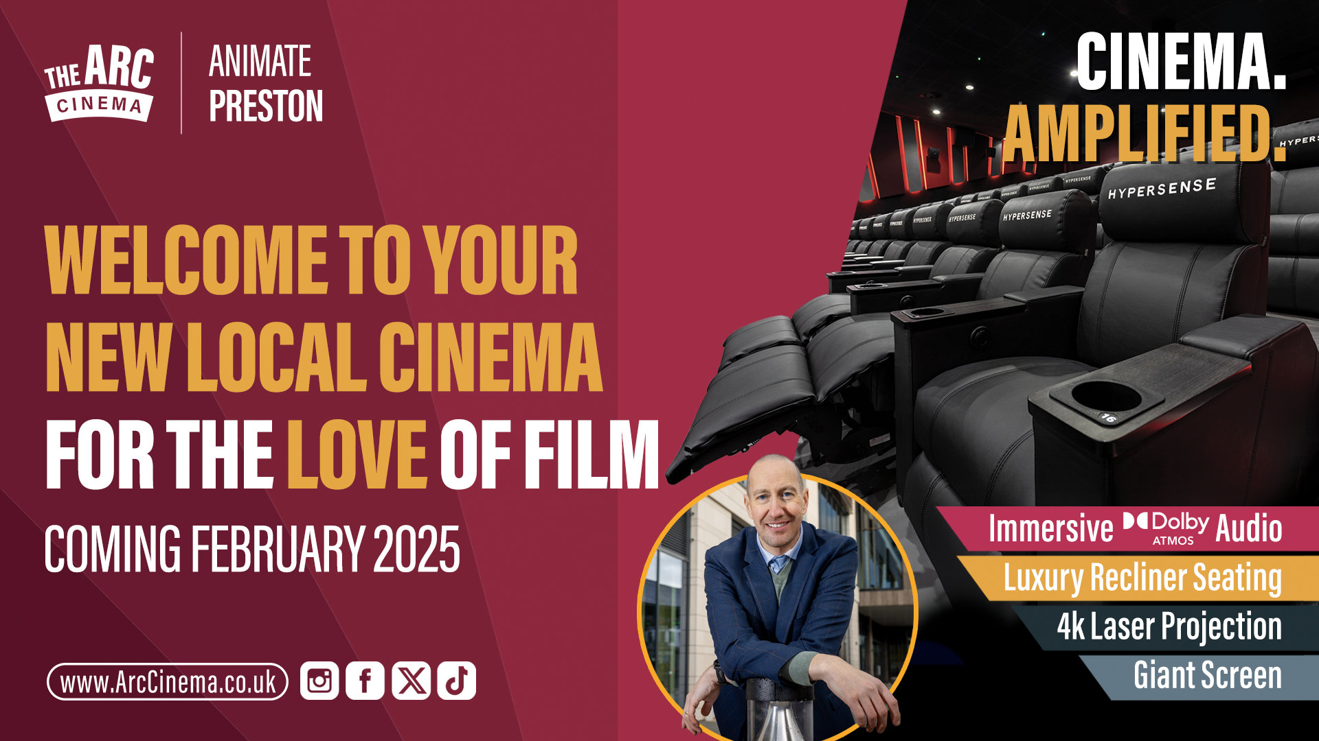 Home | Arc Cinema Preston – Cinema listings, times and online tickets