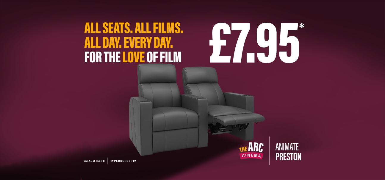 Home | Arc Cinema Preston – Cinema listings, times and online tickets